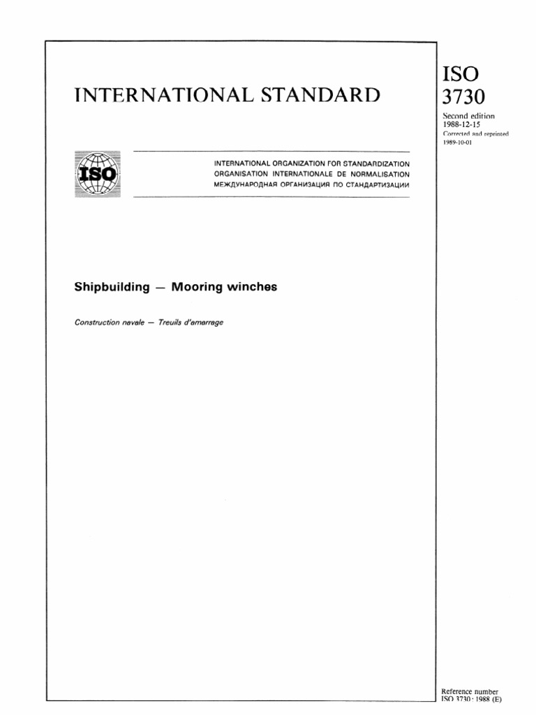 Iso 3730-1988 (Id 498836) | Download Free PDF | International ...