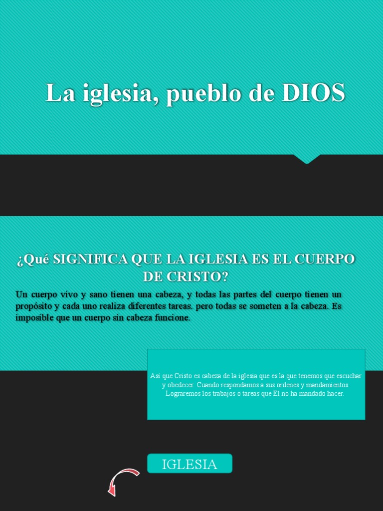 La Iglesia, Pueblo de DIOS | PDF