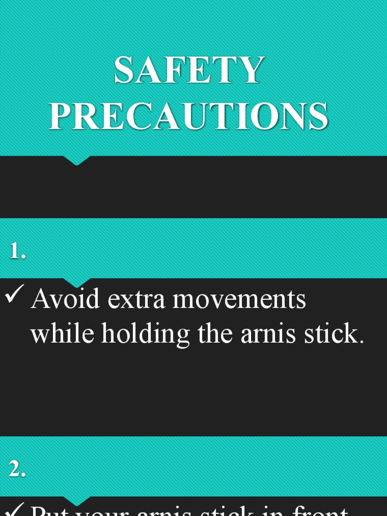 12 Basic Strikes in Arnis | PDF | Recreation | Physical Exercise