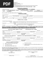 Certificación de Matrícula Escolar ADSEF-147 | PDF | Educación en el hogar