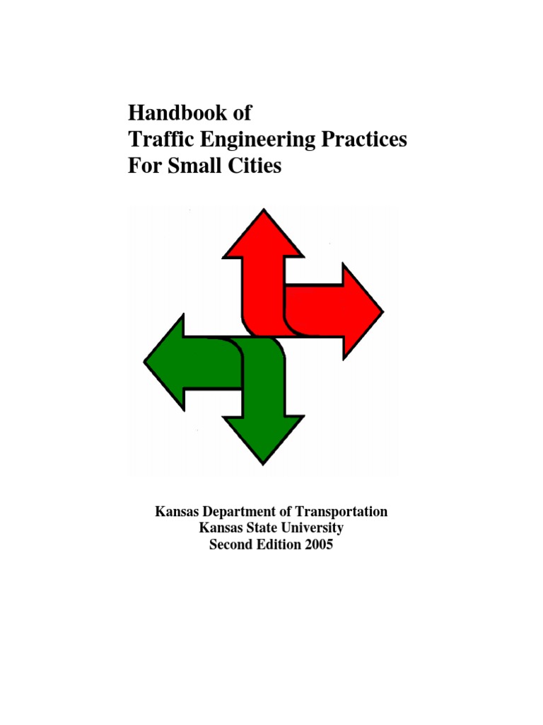 Handbook of Traffic Engineering Practices For Small Cities (PDFDrive ...