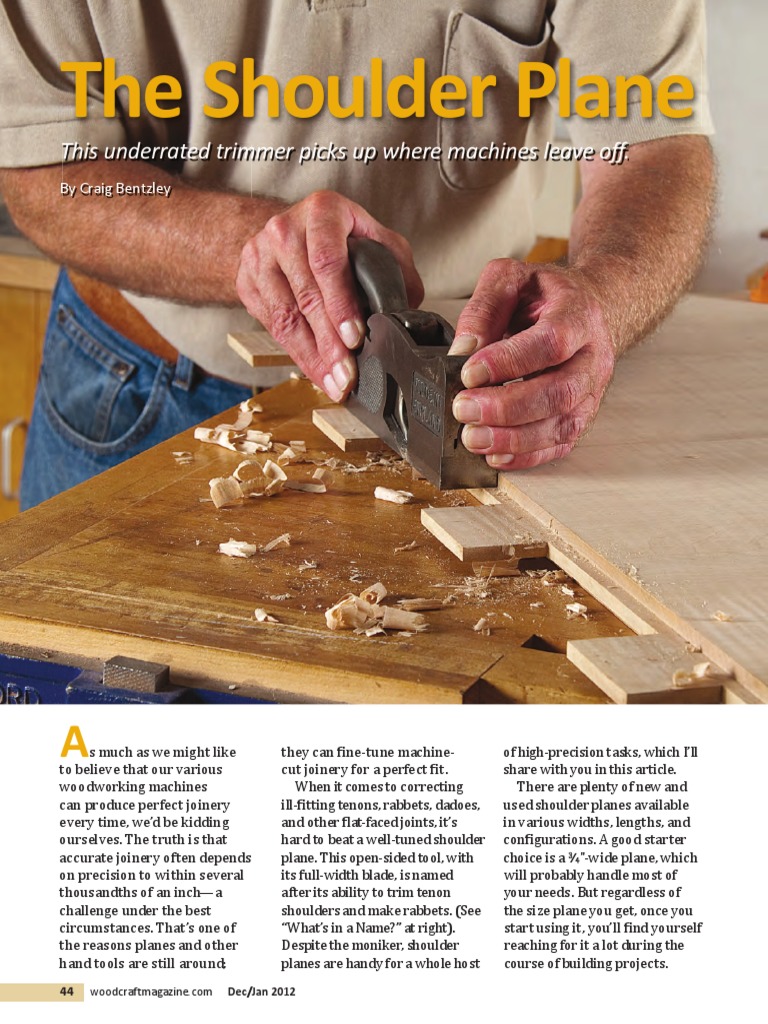 44-Shoulder Planes-3-B | PDF | Blade | Woodworking
