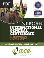 NEW - IOSH EXAM ASSESSMENT (With Answer) | PDF