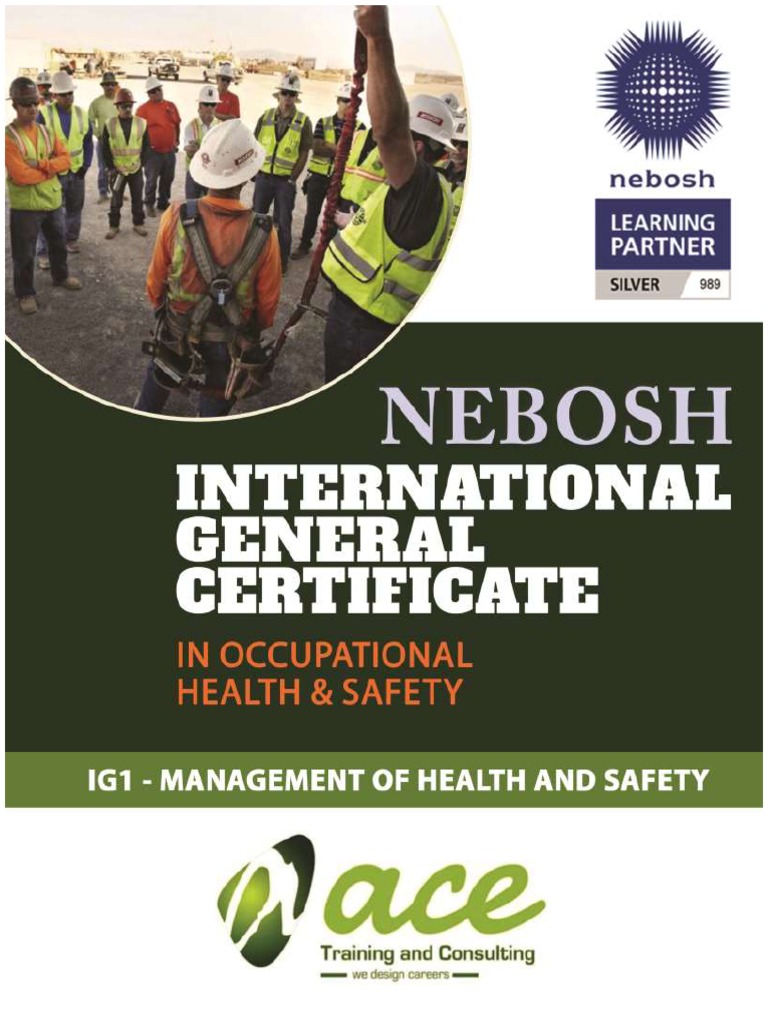 NEBOSH IGC IG1 Course Notes | PDF | Occupational Safety And Health | Risk