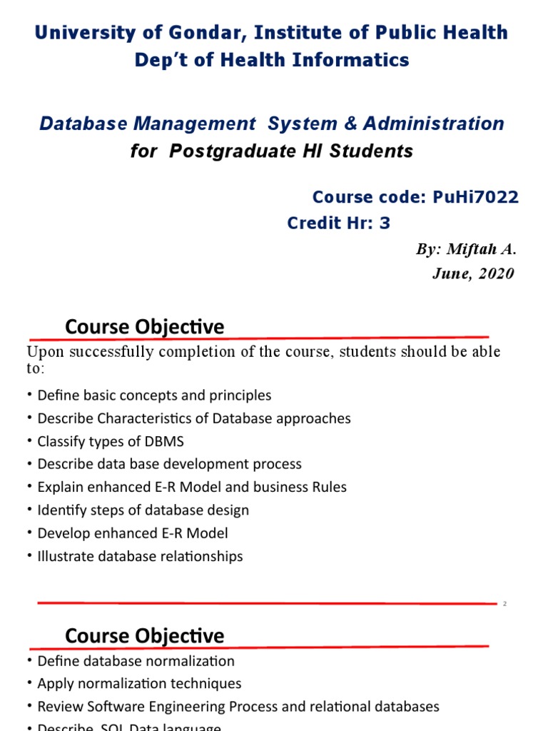 Unit 1-Fundamentals of DBMS | PDF | Databases | Database Design
