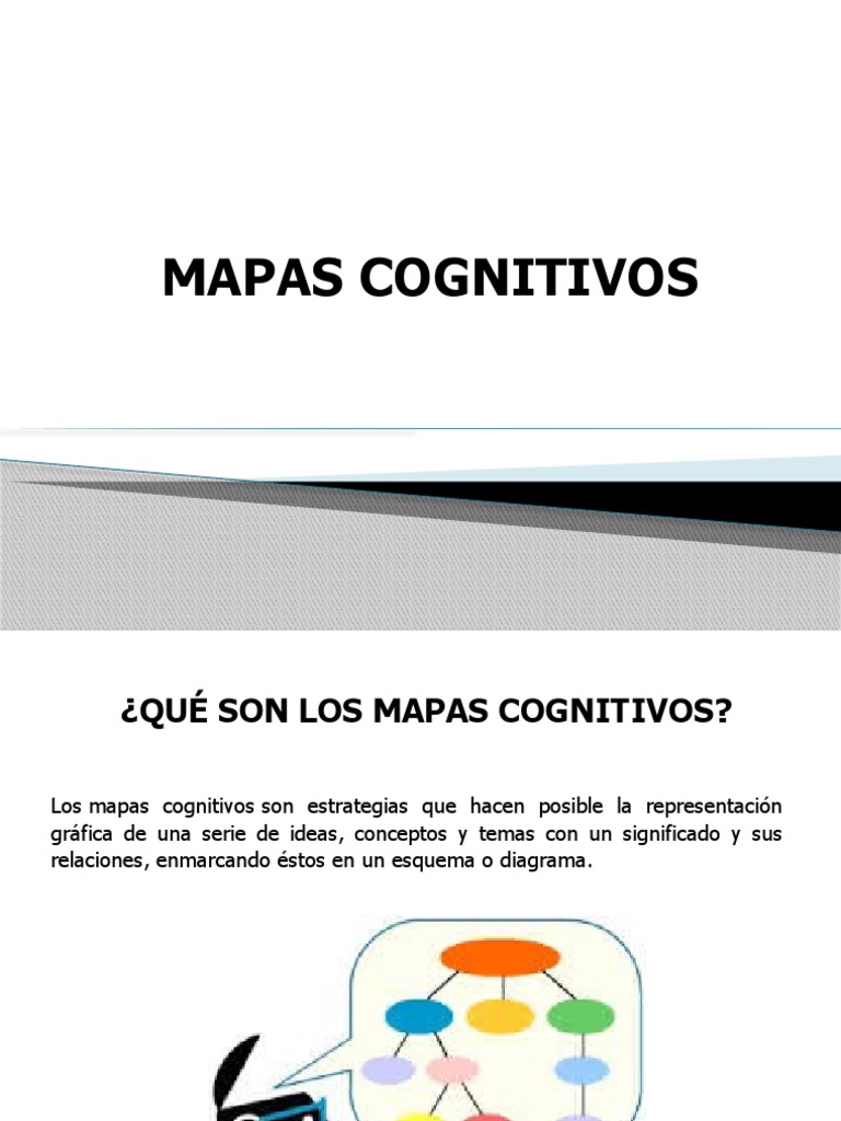 Los diferentes tipos de mapas cognitivos y sus características | PDF ...