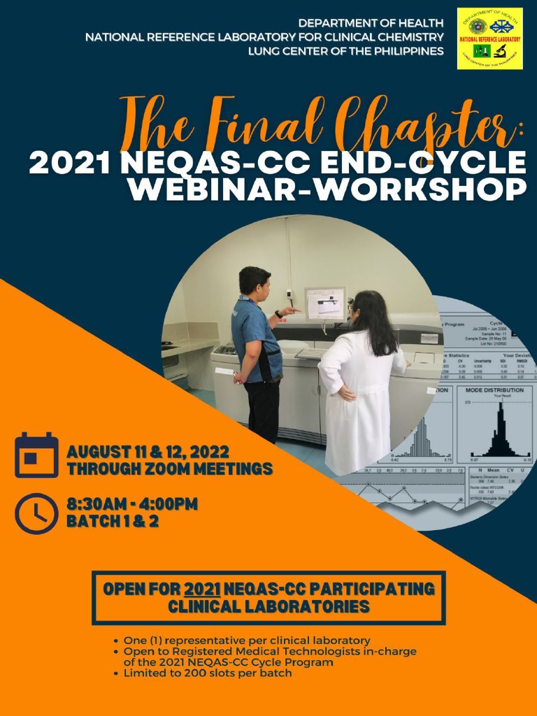 2021 NEQAS-CC End-Cycle Webinar-Workshop Participant's Guide (August 12 ...