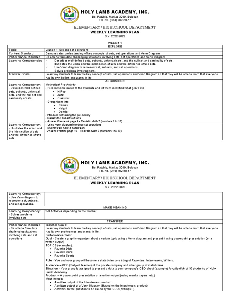 LP Format | PDF | Learning | Accuracy And Precision