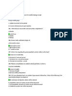 ORE Part 1 Exam Sample Questions | PDF | Dental Implant | Dentures
