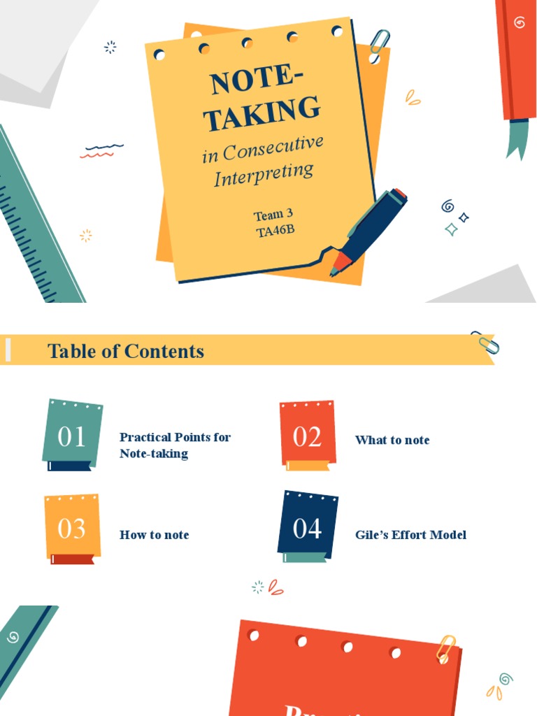 Chap 3 - Nhóm 3 - Note Taking in Consecutive Interpretation To How To ...