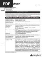 Bdo Check Transaction Slip | PDF | Cheque | Deposit Account