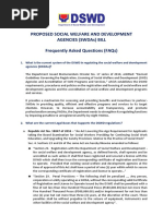 DSWD Vision Mission Values | PDF | Policy | Business