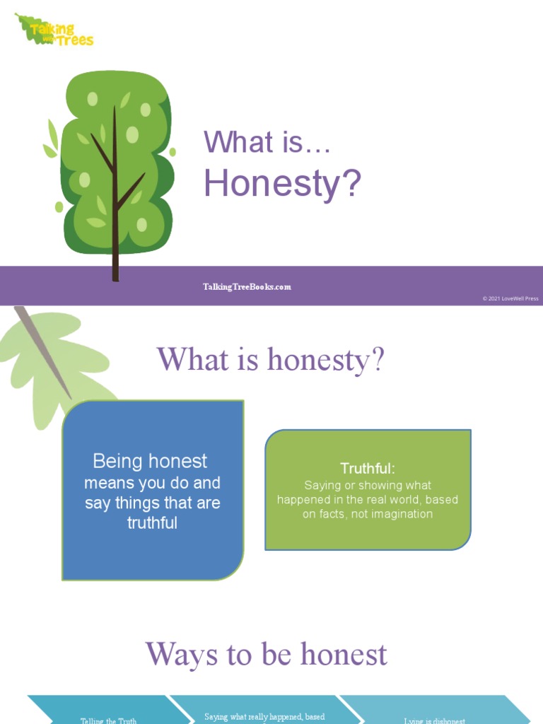 What Is Honesty SEL Presentation | PDF
