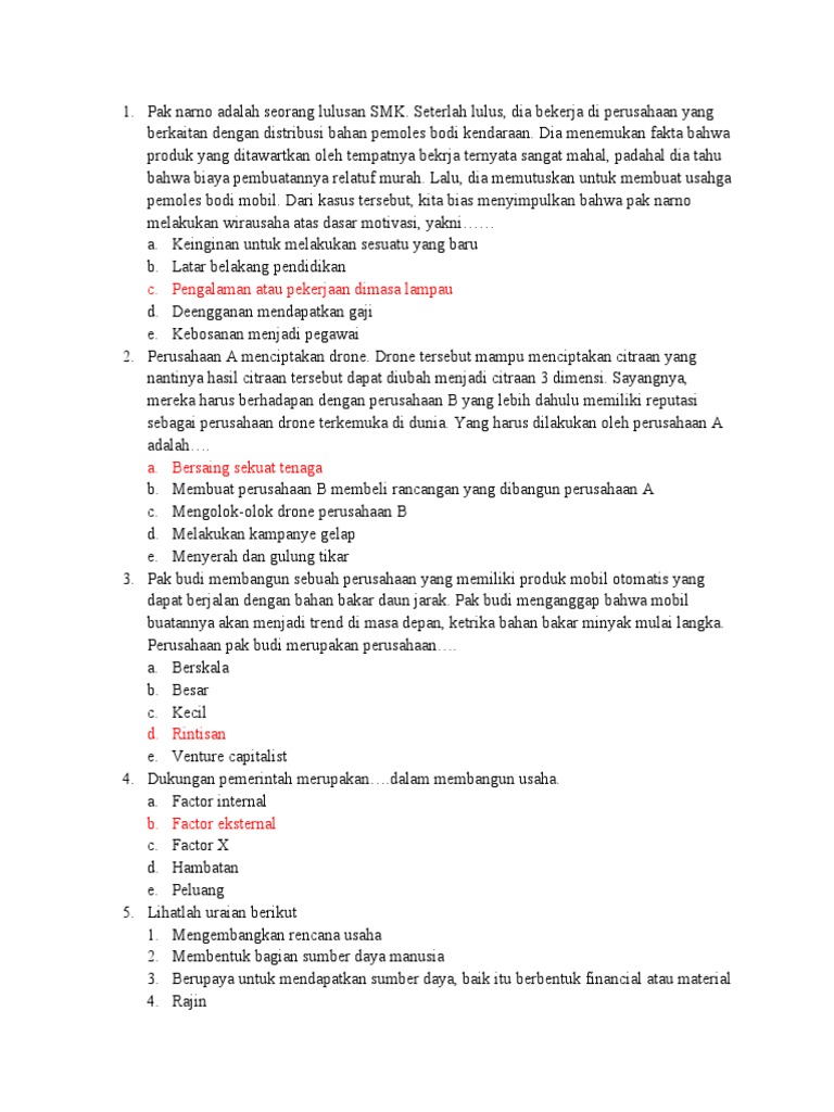 Kewirausahaan dan Inovasi: Studi Kasus dan Tantangan | PDF | Karier & Perkembangan | Pengelolaan ...