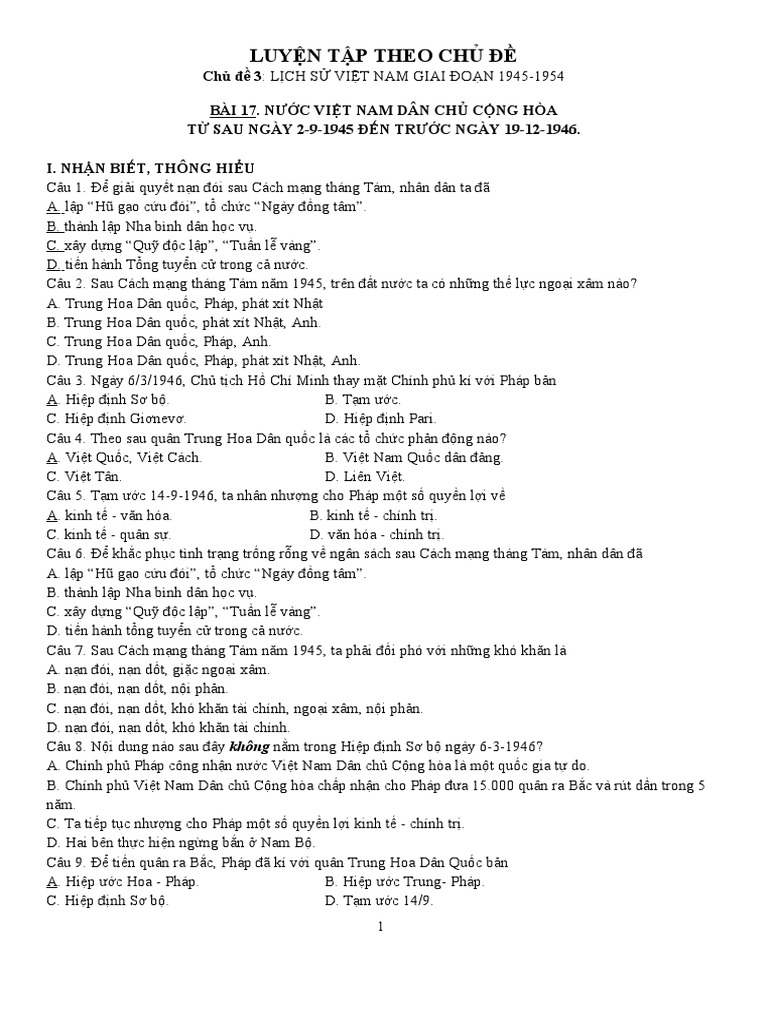 LSVN -CHỦ ĐỀ 3-đã chuyển đổi | PDF