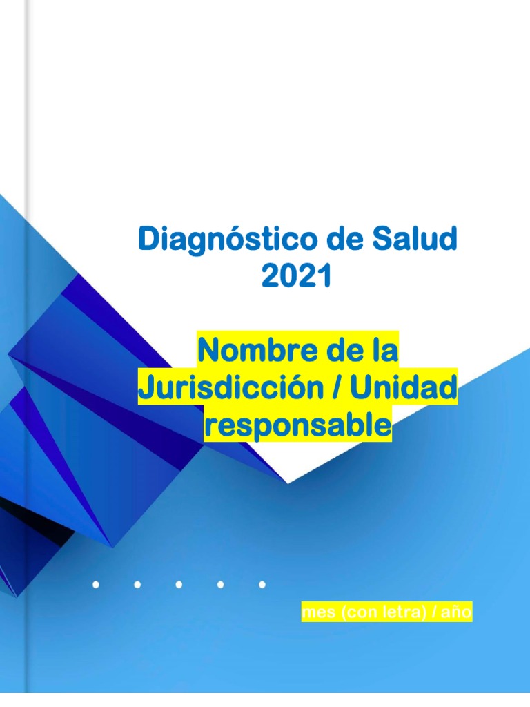 Formato Diagnóstico de Salud | Descargar gratis PDF | Asistencia ...