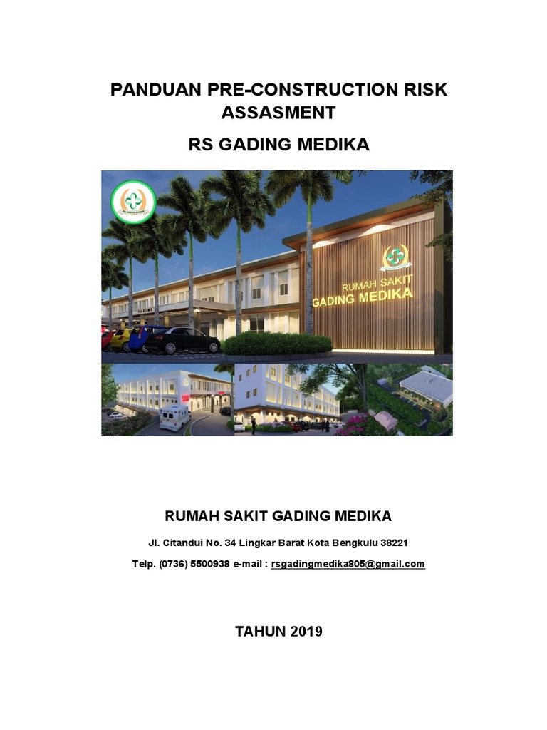 Panduan Asesmen Risiko Konstruksi RS | PDF