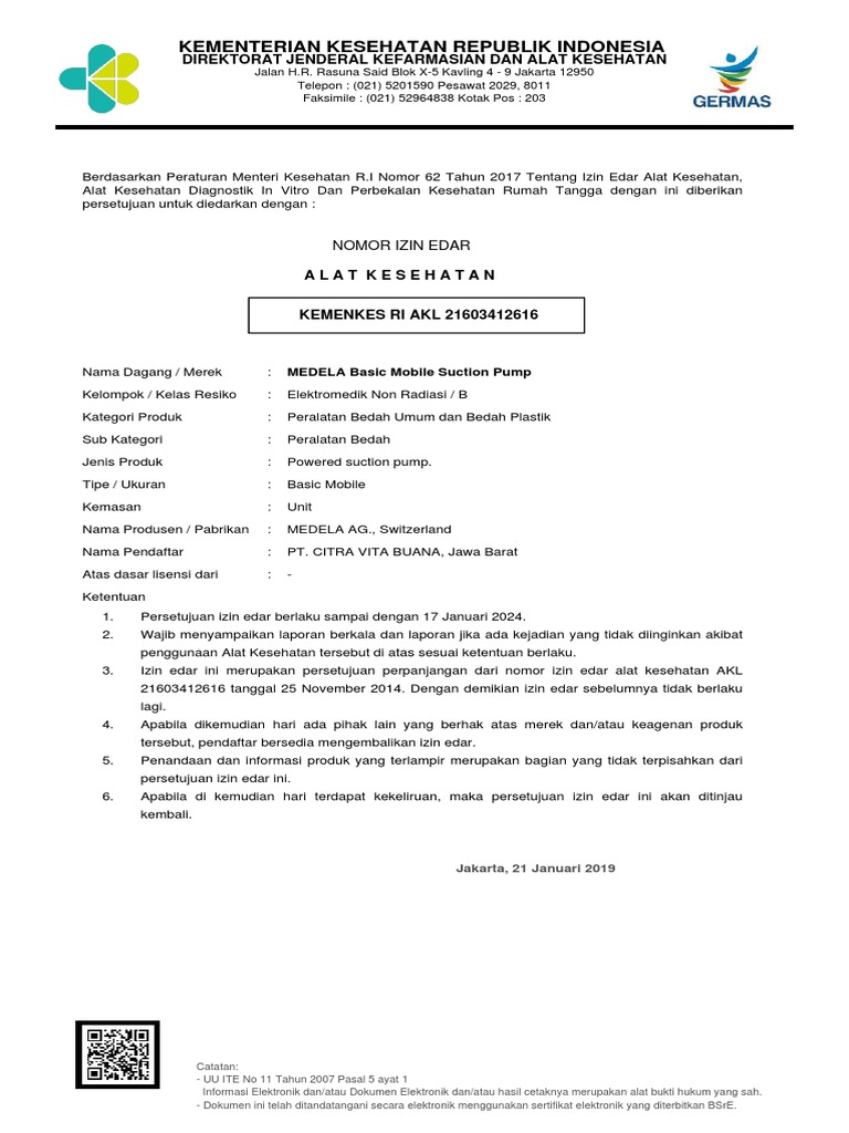 3 AKL - Medela Basic Mobile Suction Pump | PDF