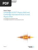 A Levels Physics Syllabus | PDF