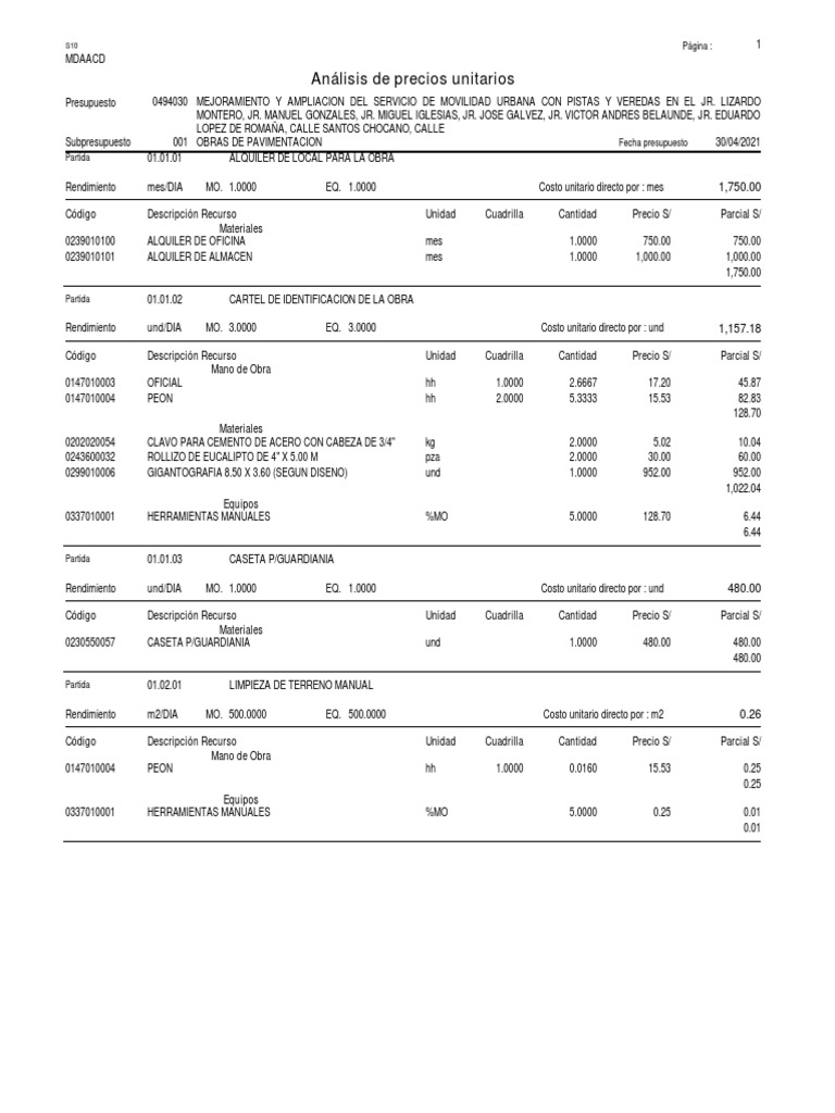 1 Acu | PDF | Material compuesto | Hormigón