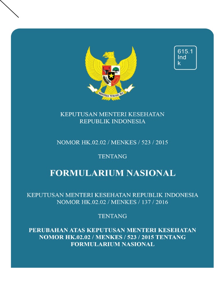 Formularium Nasional | PDF