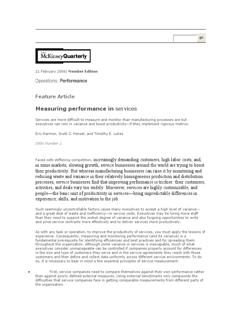 Boosting Service Performance Metrics | PDF | Performance Indicator ...