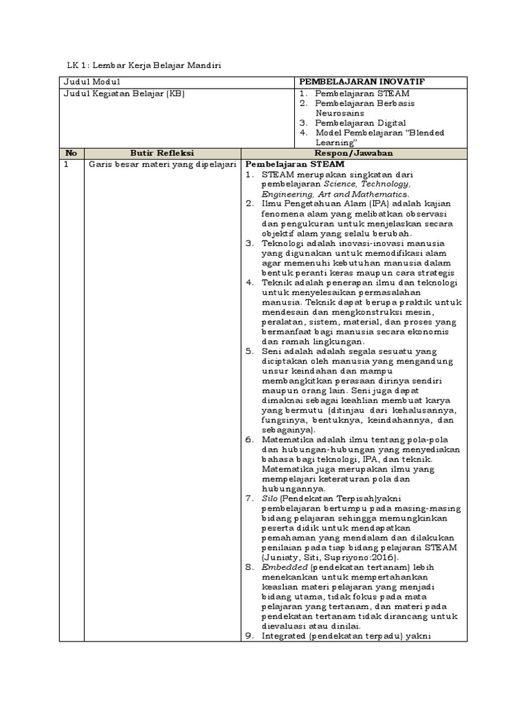 LK 1 Modul 3 Pedagogik | PDF