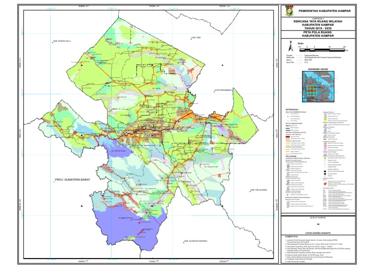 Peta Pola Ruang | PDF