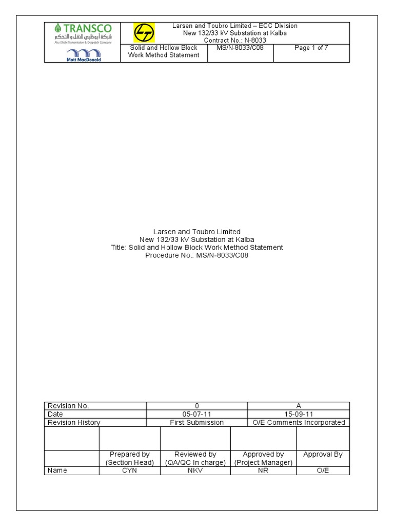 2 Solid and Hollow Block MS | PDF | Wall | Concrete
