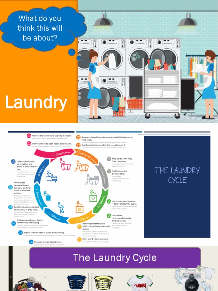 ppt laundry inggris | PDF | Washing Machine | Laundry