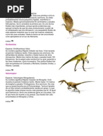 Dinosaurios triptico | PDF | Dinosaurios | Organismos