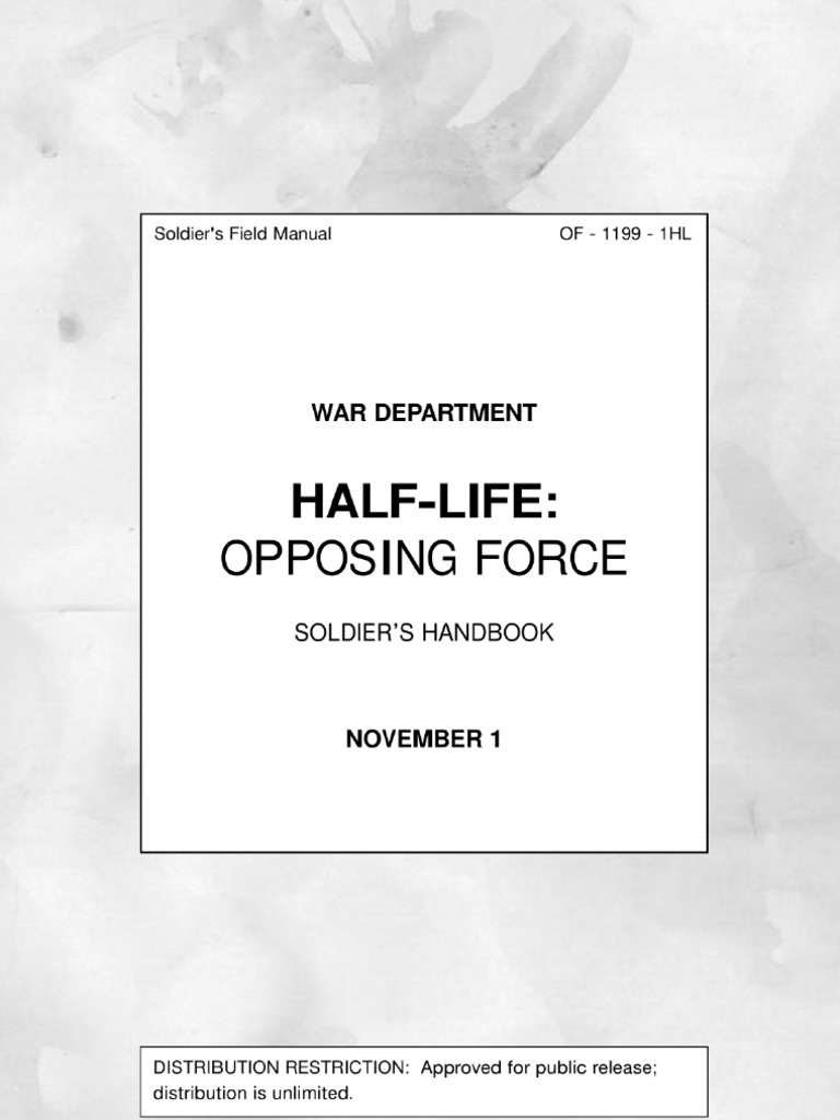 Opposing Force Manual | PDF