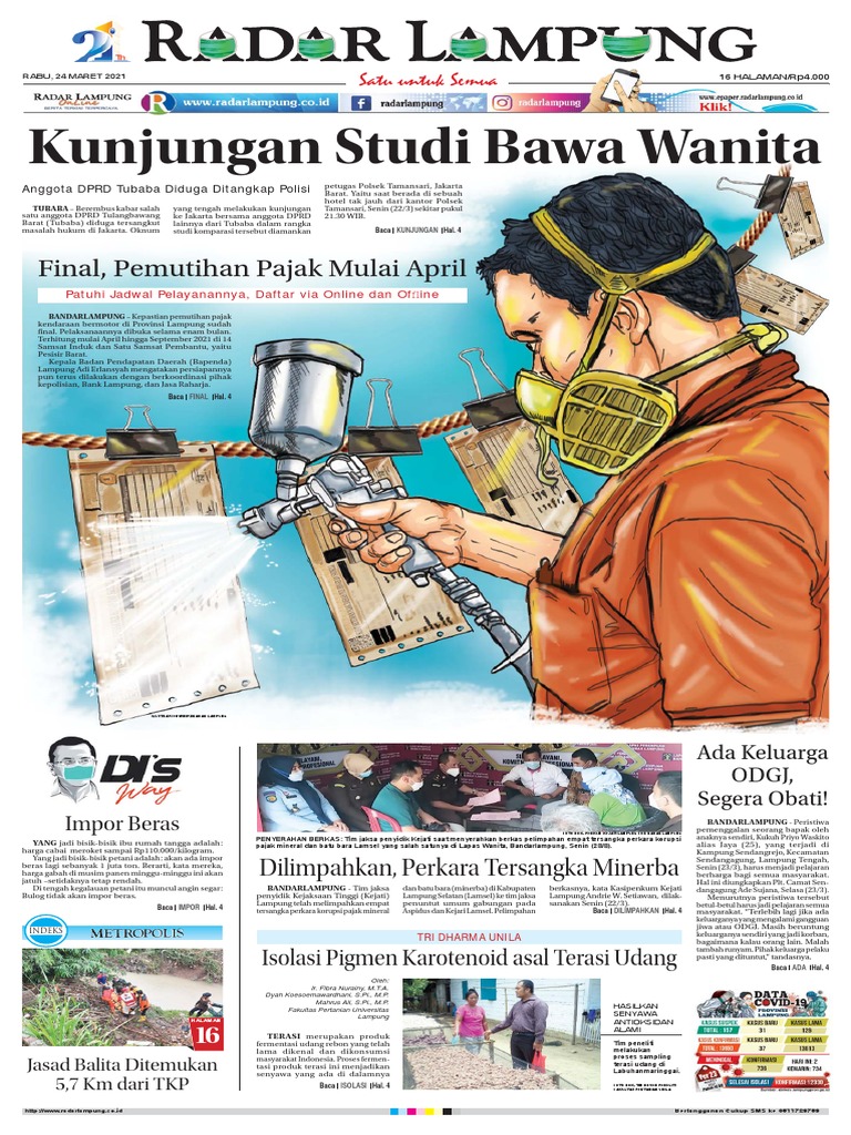 Radar Lampung, 24 Maret 2021 | PDF
