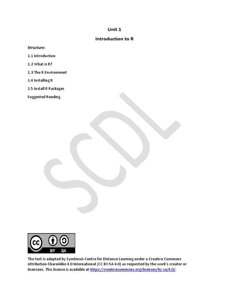 451 - Introduction To R Programming | PDF | Software Repository | R (Programming Language)