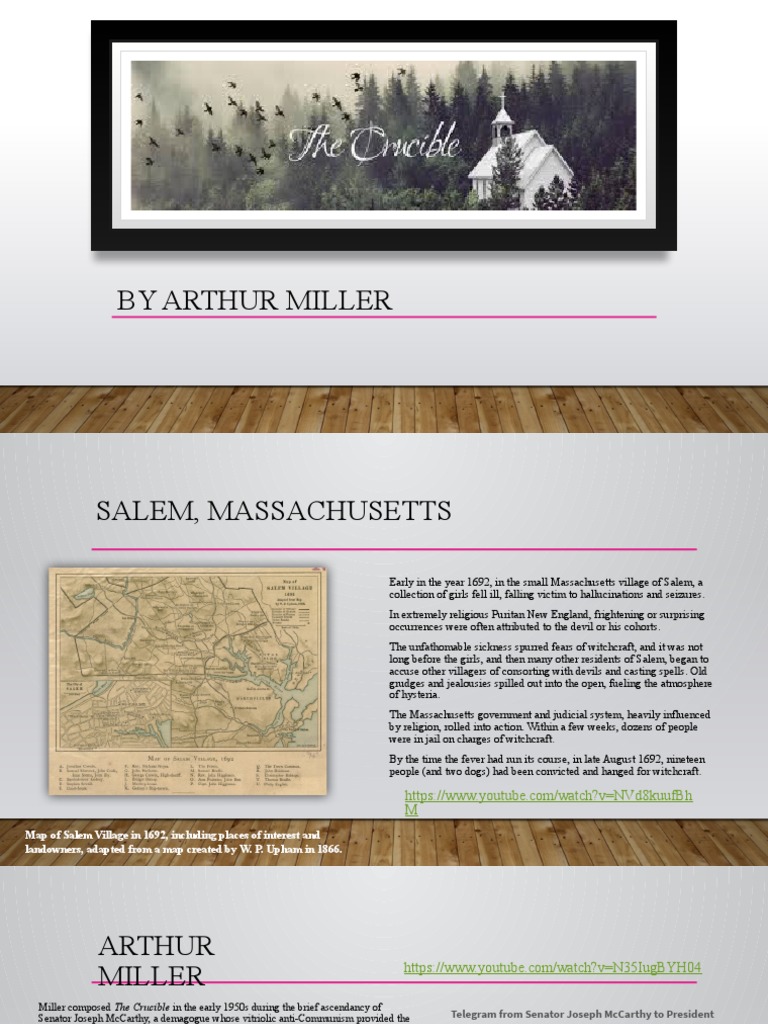 The Crucible Creative Context | PDF | Witchcraft