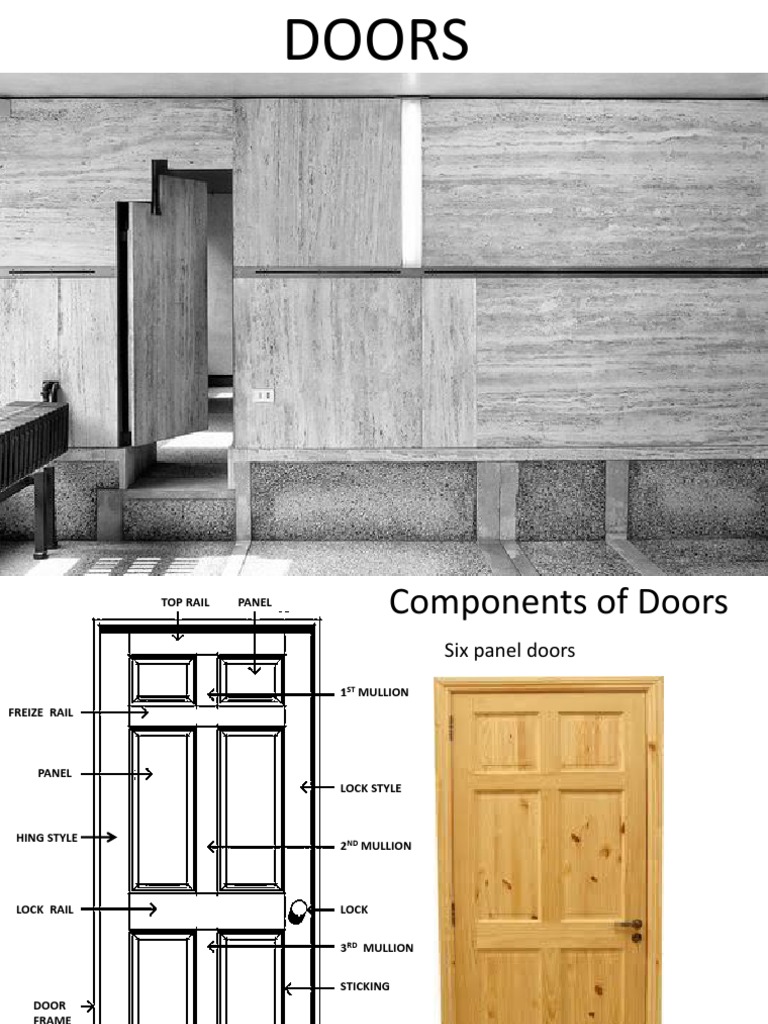 4th Sem Doors - VP | PDF | Door | Civil Engineering