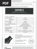 Raychem Joint Kit Installation Instruction | PDF | Wire | Electrical ...