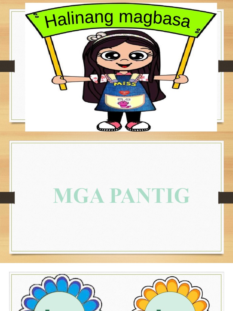 Mga Pantig Tagalog | PDF