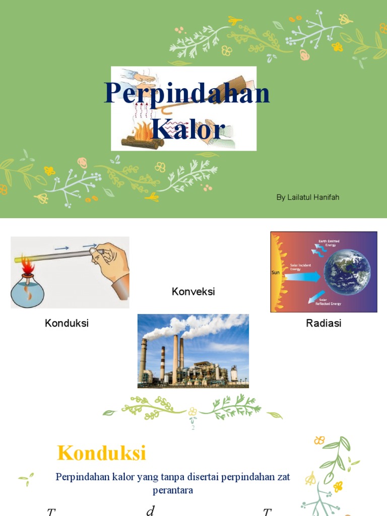 Perpindahan Kalor: Konduksi, Konveksi, Radiasi | PDF