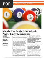 Jefferies Secondary Market Report | PDF | Market Liquidity | Microeconomics