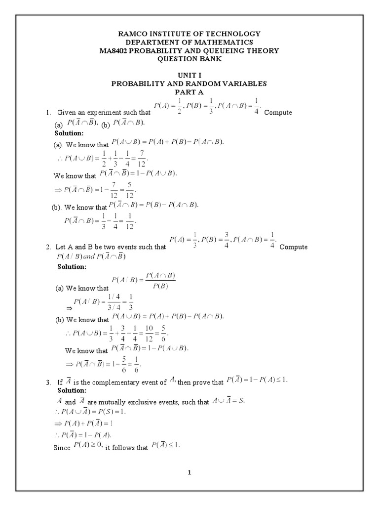 PQT QB | PDF | Probability Density Function | Probability Distribution