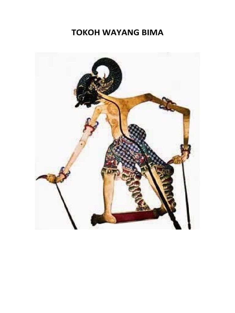 Tokoh Wayang Bima | PDF