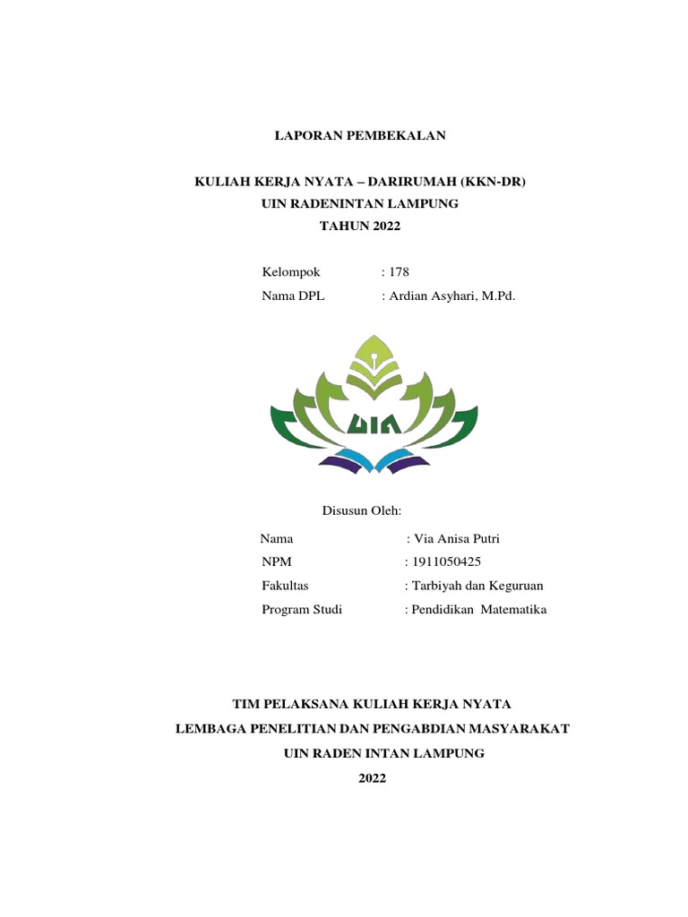 File KKN-DR Via Anisa Putri | PDF | Seni