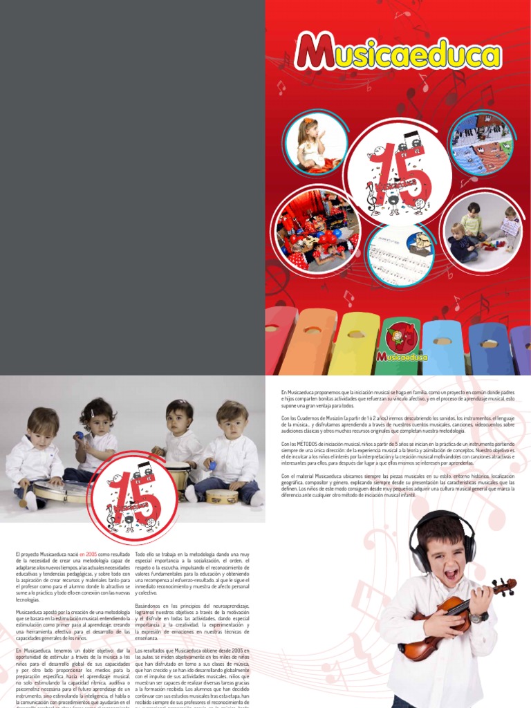 Educación Musical Innovadora | PDF | Aprendizaje | Instrumentos musicales