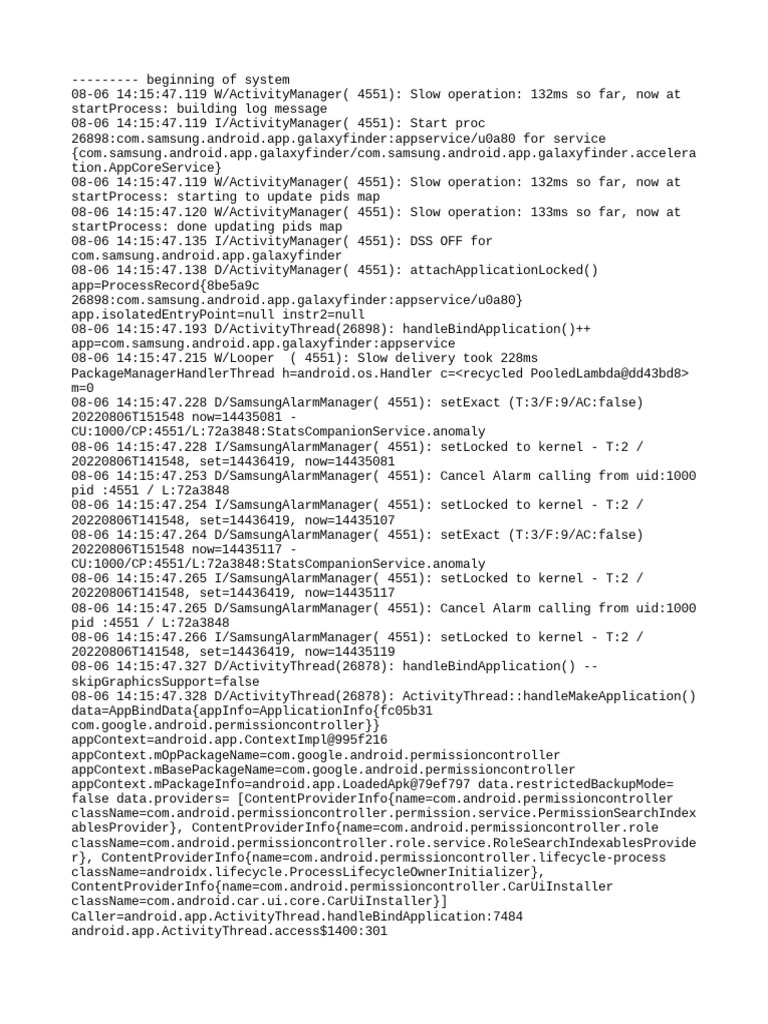 logcat_prev_csc_log | PDF | Mobile App | Software Engineering