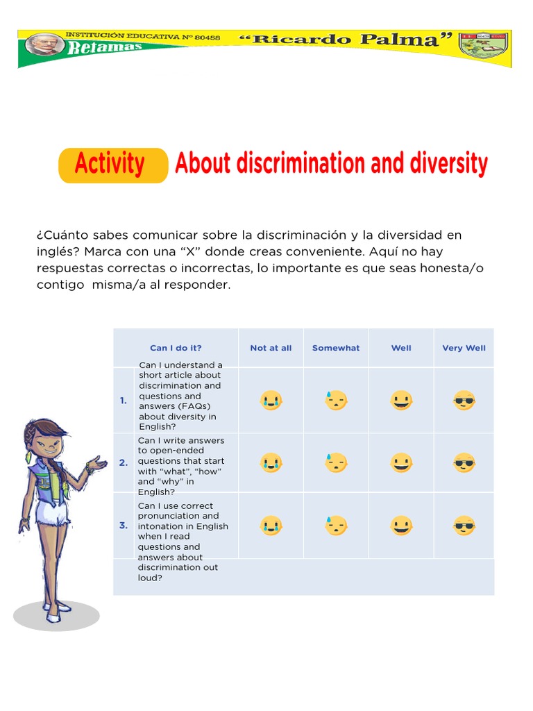 Understanding Discrimination and Diversity | PDF | Self-Improvement ...