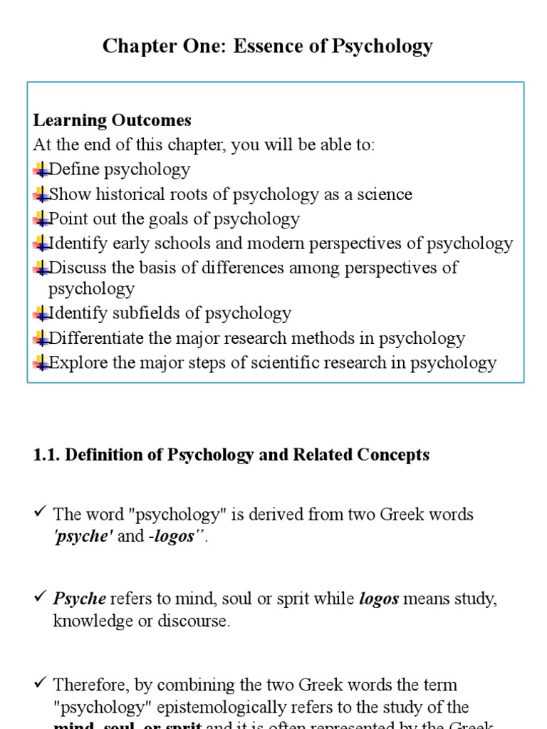 General Psychology | PDF | Psychology | Mind