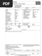 Motor Trifásico WEG W22 IE1 Data Sheet | PDF