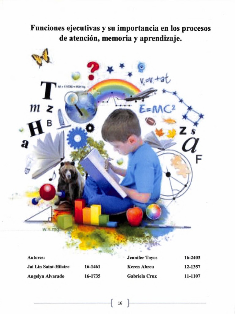 Funciones Ejecutivas y Su Importancia en Los Procesos de Atención ...