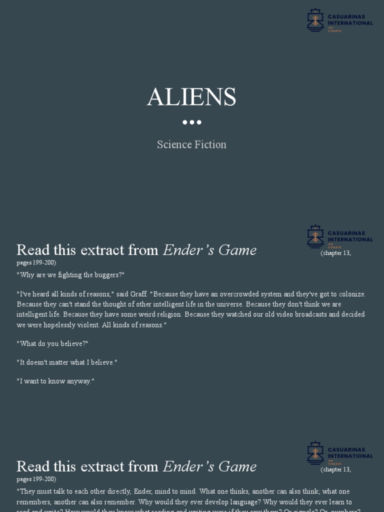 Aliens Poster | PDF